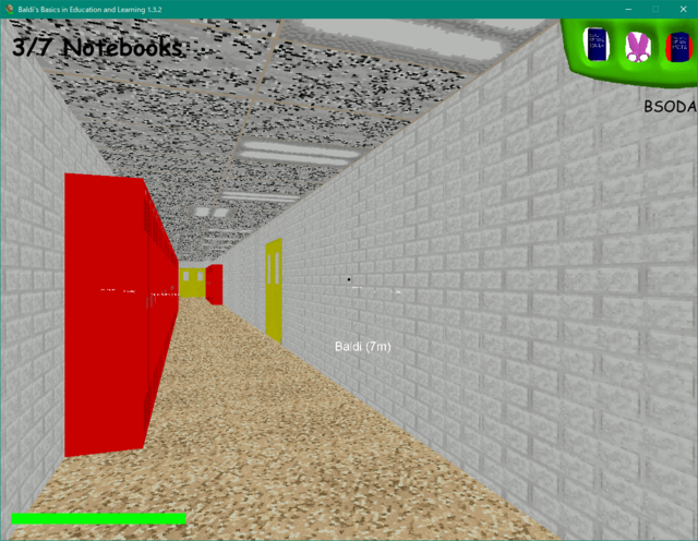 【Baldi's BASICS】Baldi先生は本当にドアの音を聞いているのか？【検証してみた】: コワレタのフリーゲーム館